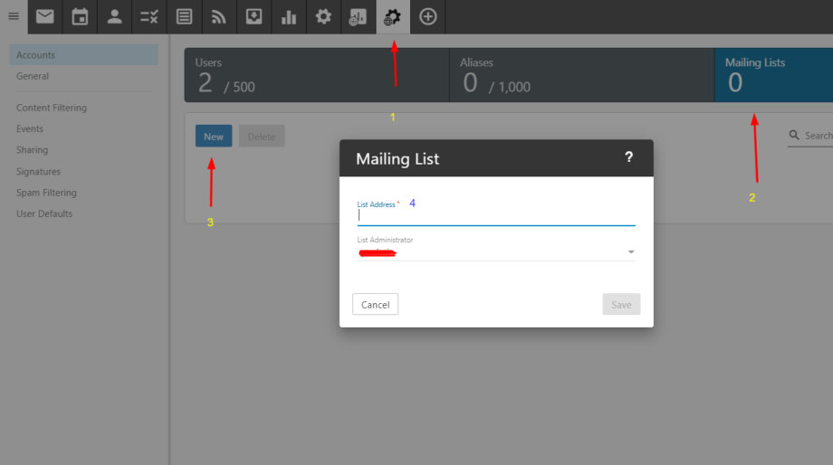 How to create mailing list? – ENTP Mail Knowledge Base